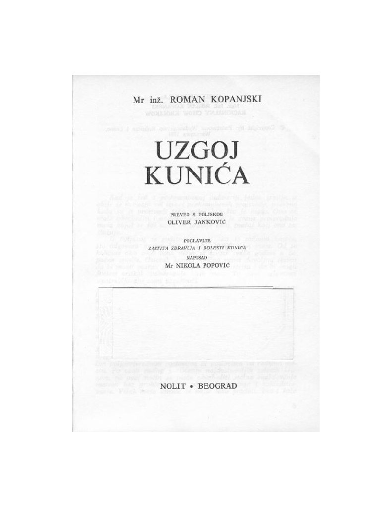 Uzgoj Kunica | PDF