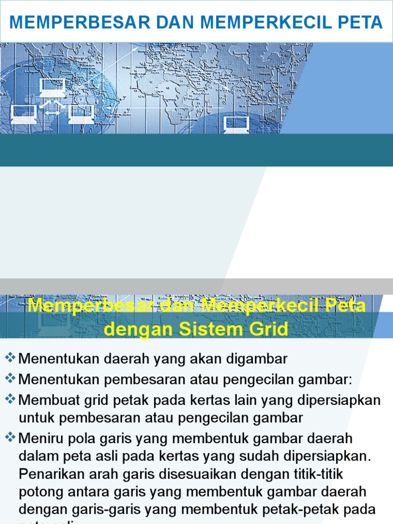 Teknik Pembesaran dan Pengecilan Peta | PDF