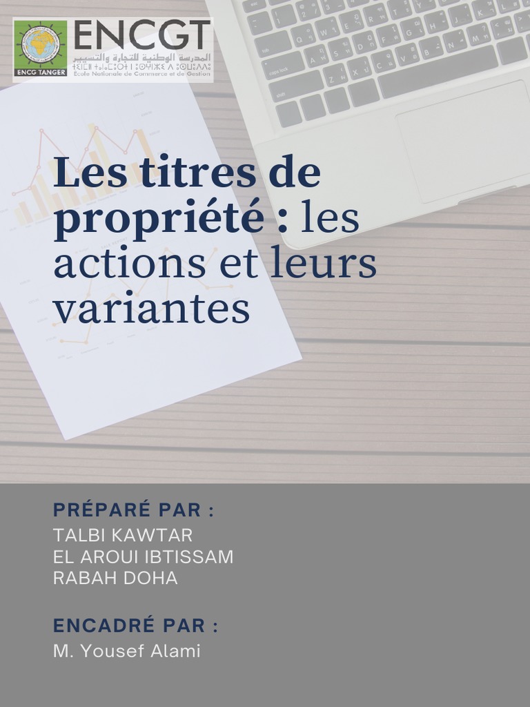 Les Titres de Propriété (Rapport) | PDF | Finance et gestion monétaire