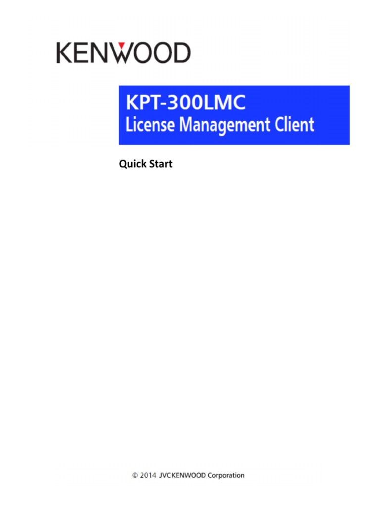 KPT-300LMC License Key Setup Guide | PDF