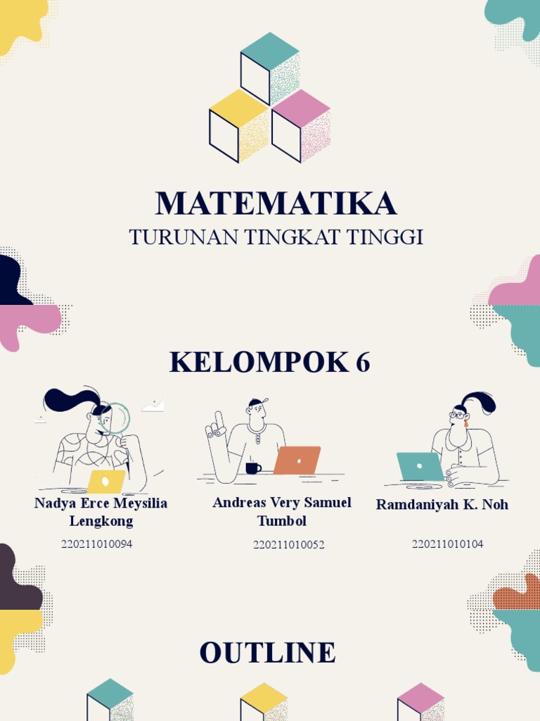 Math Turunan Tingkat Tinggi Kelompok 6 | PDF | Metode & Bahan Ajar