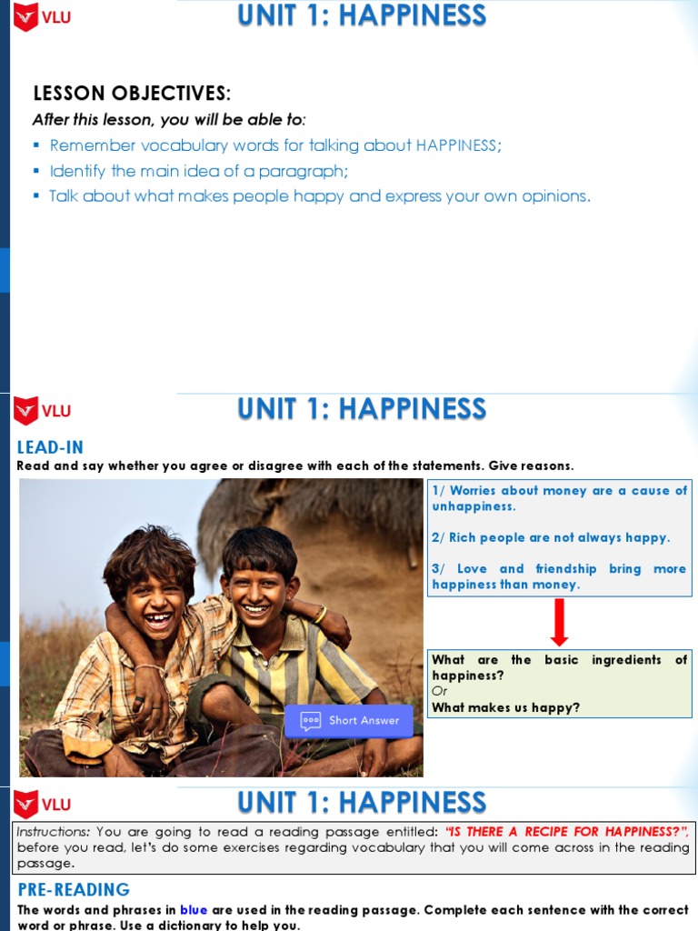 1 Unit 1 Section 1 Reading 1 | PDF | Poverty | Poverty & Homelessness