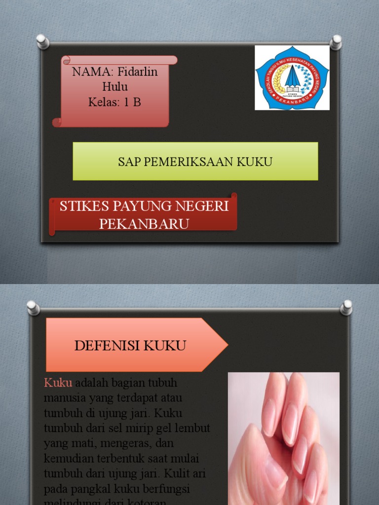 Sap Pemeriksaan Kuku | PDF