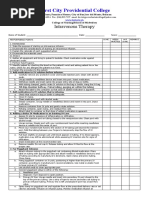 Physical Restraint Monitoring Form | PDF | Medicine | Health Care