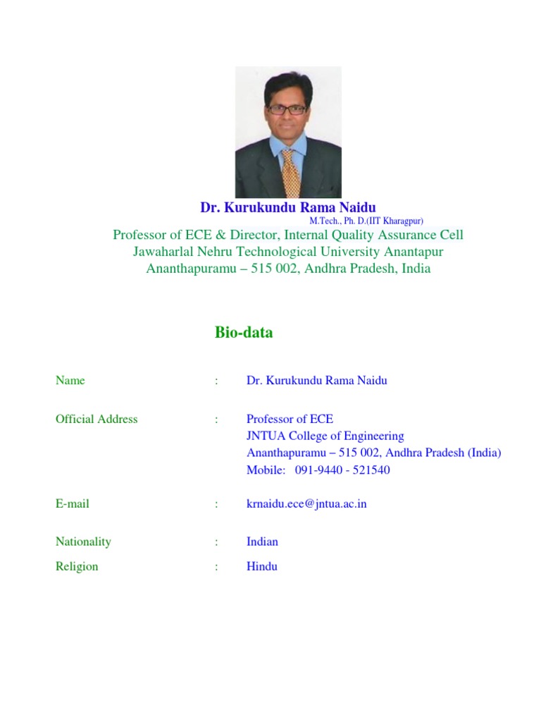 Prof.K.rama Naidu | PDF