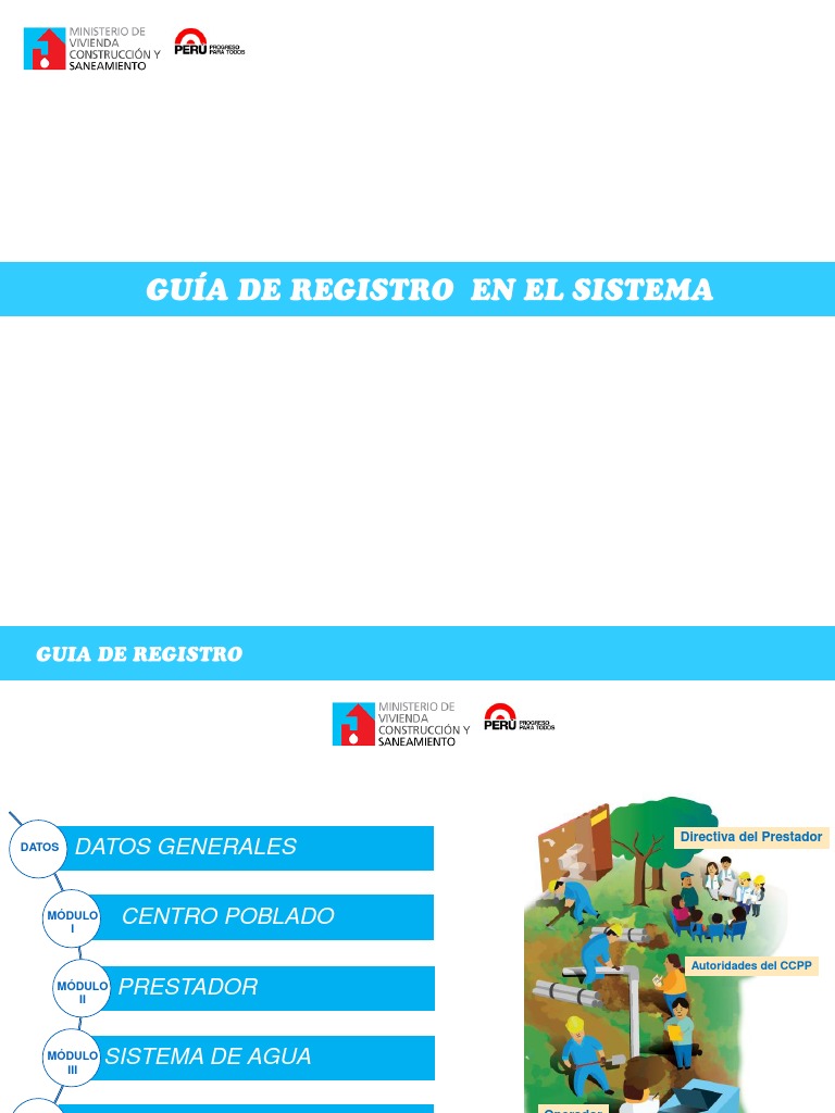 Registro de Sistemas de Agua CCPP | PDF
