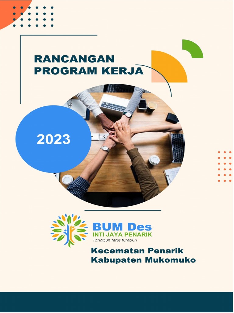 Contoh Rancangan Program Kerja | PDF | Pengelolaan Keuangan & Uang