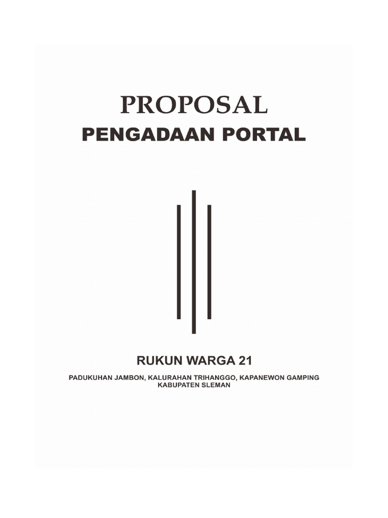 Undangan Proposal | PDF