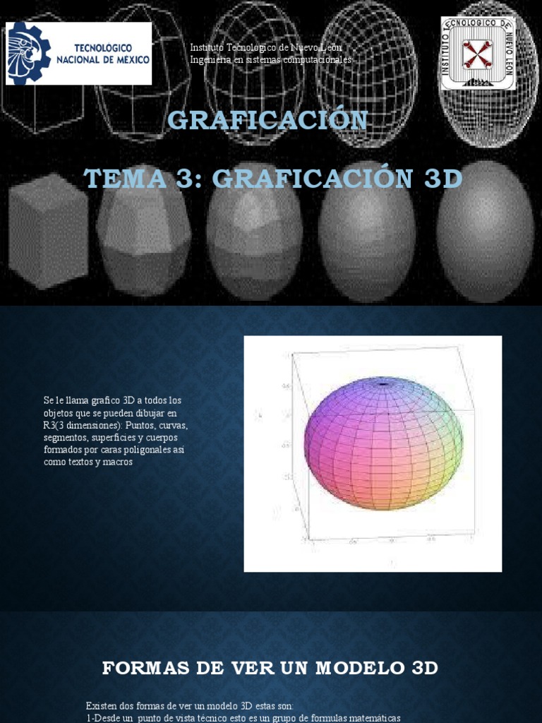 Clases de Graficacion | PDF | Matriz (Matemáticas) | Perspectiva (Gráfica)