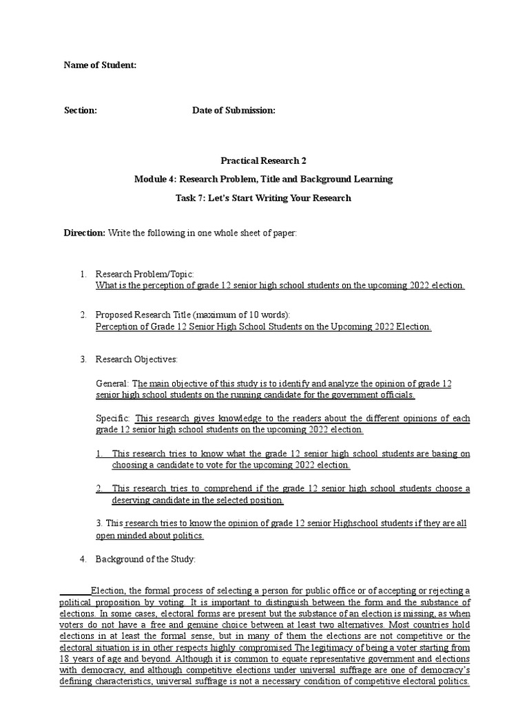 PR2-WEEK-4 | Download Free PDF | Elections | Democracy