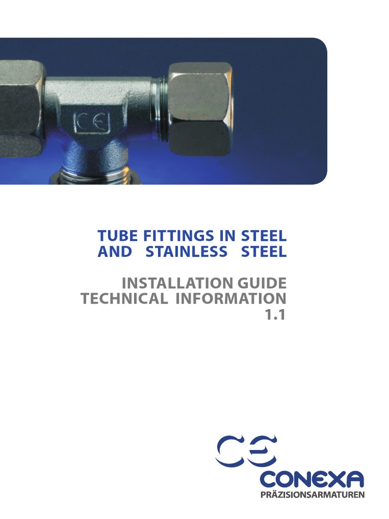 Installation Guides Tube Fittings | PDF