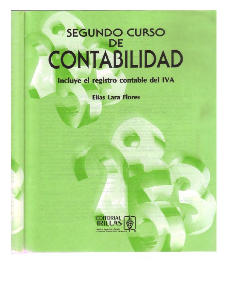 Segundo Curso de Contabilidad Elias Lara Flores 2 PDF Free | PDF
