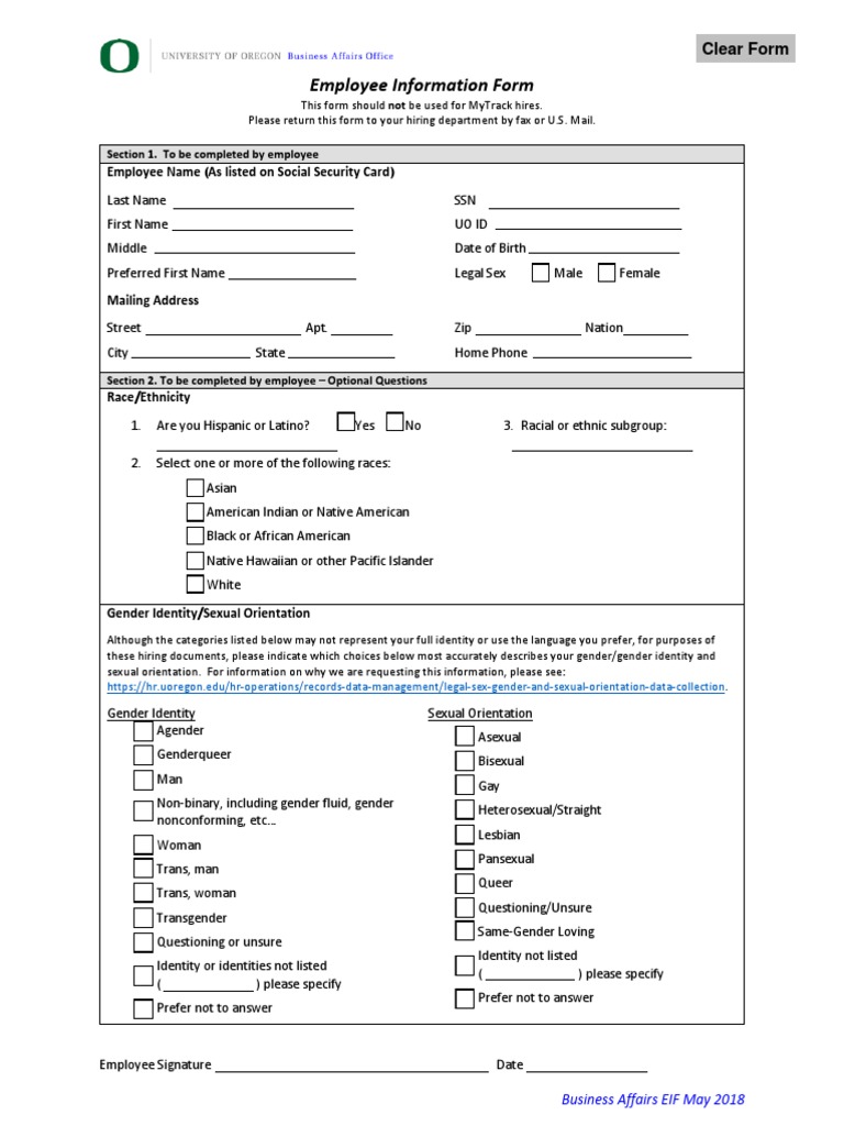 Employee Release Information Form | PDF | Tax Refund | Tax Deduction