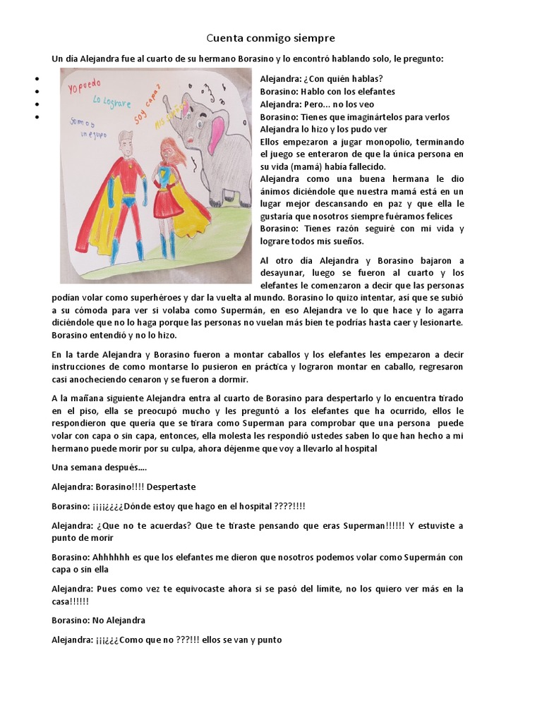 Cuenta Conmigo Siempre | PDF | Superhombre