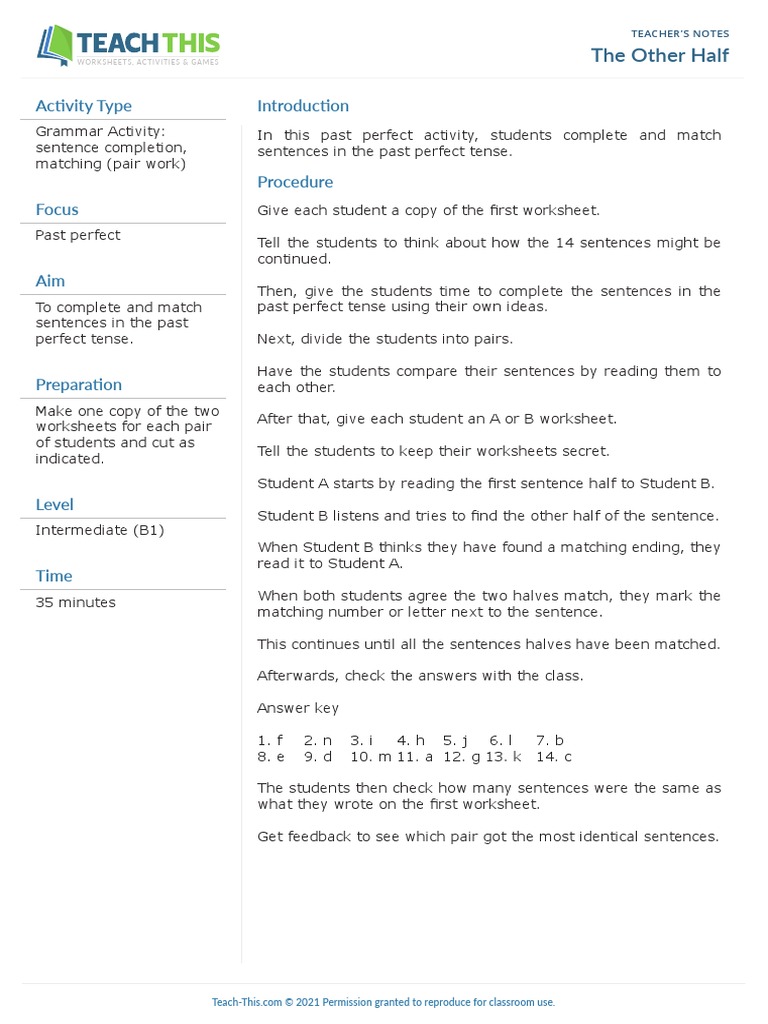 The Other Half | PDF