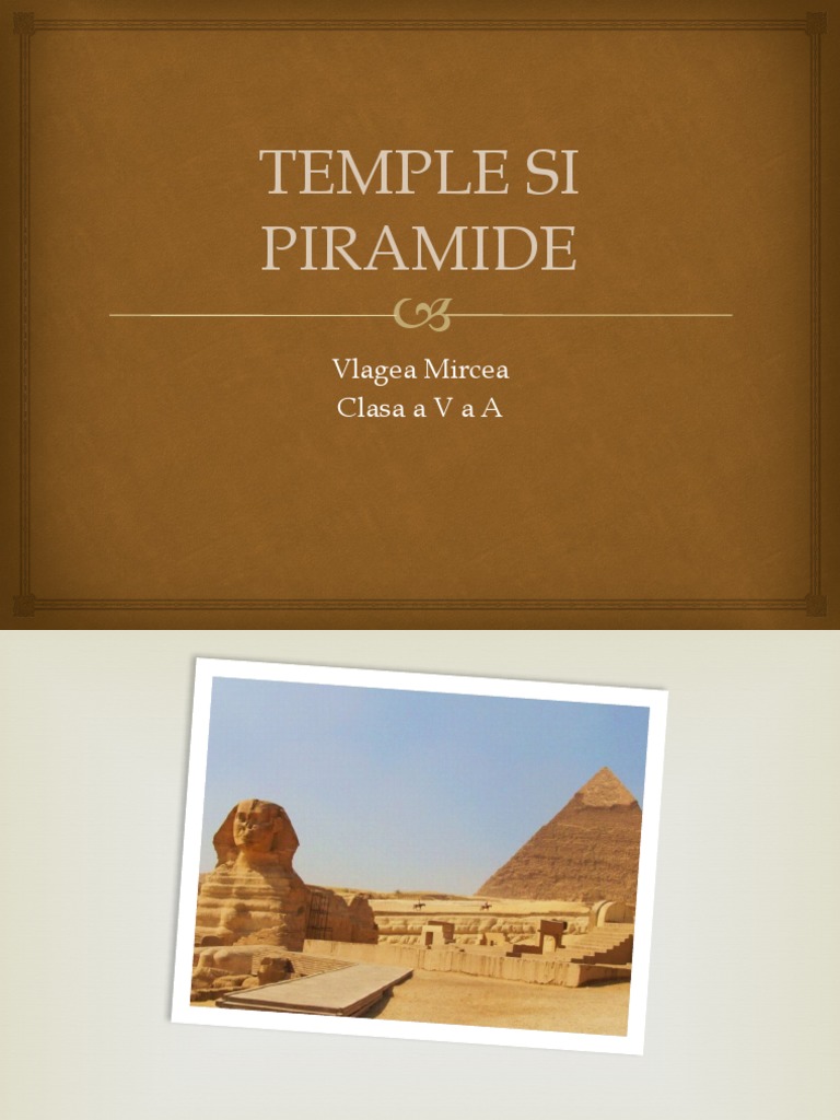 Temple Si Piramide | PDF