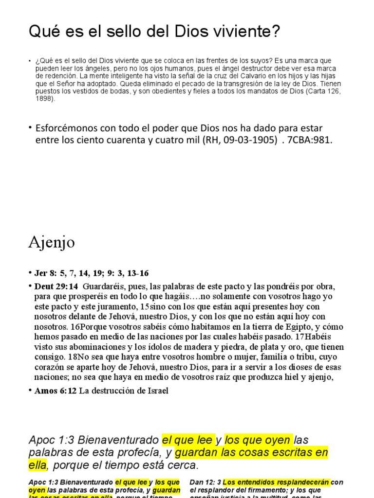 Apoc 10 El Librito Dulce | PDF | Satán | Jesús