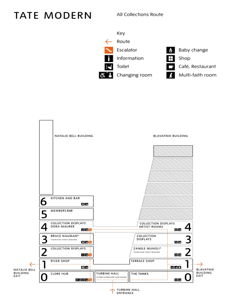 Tate Modern Floor Plan Overview | PDF