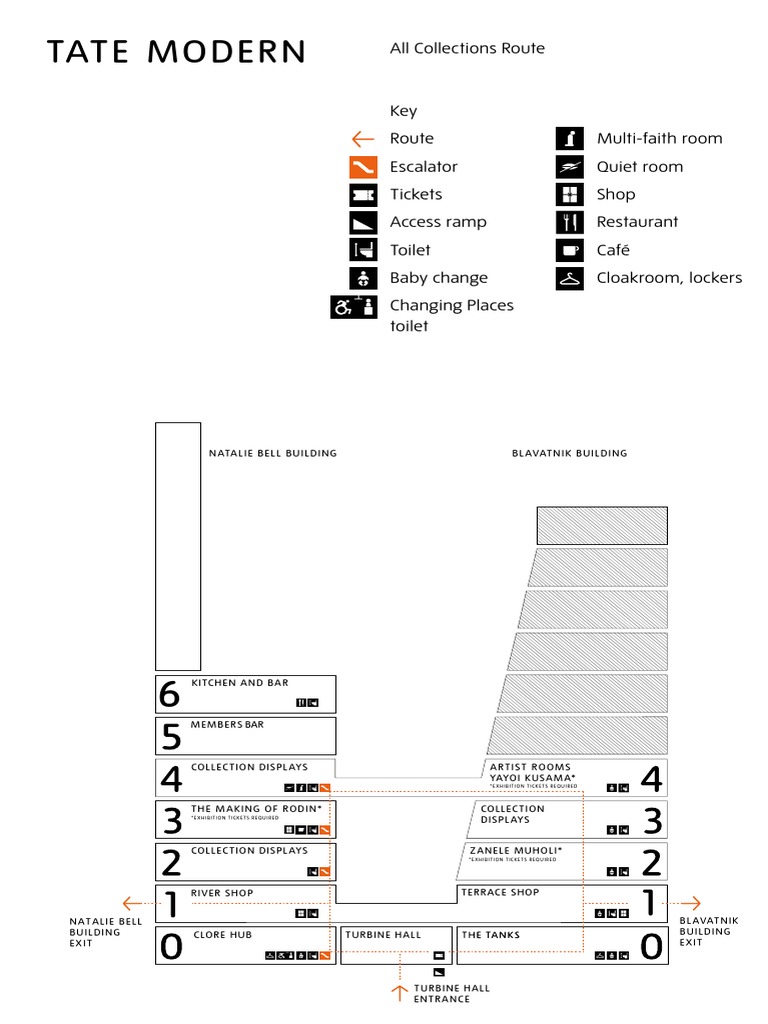 All Tate Modern Collection Route Map | PDF