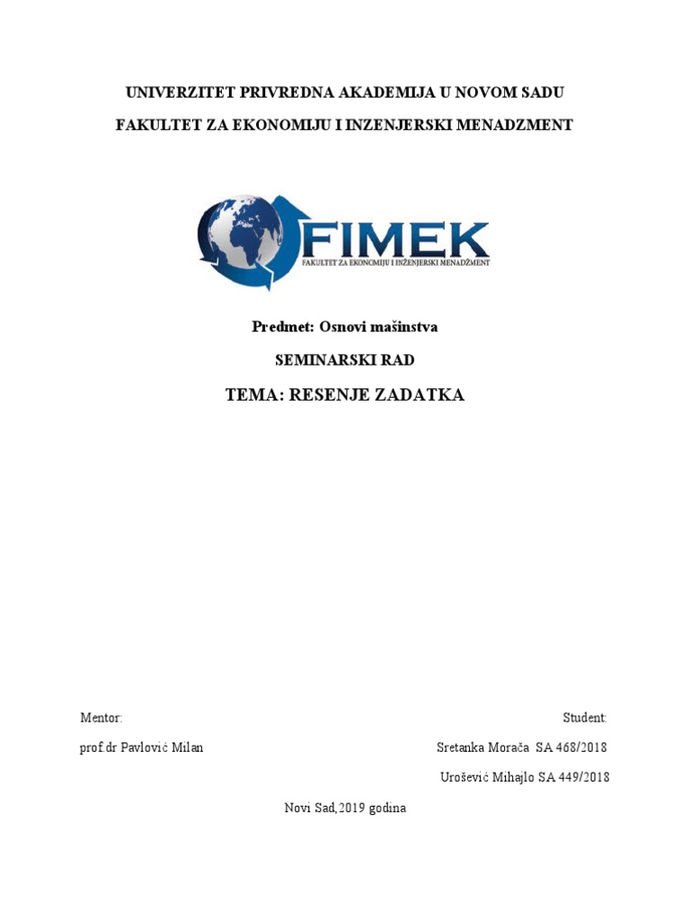 Osnove Masinstva Tolerancije | PDF