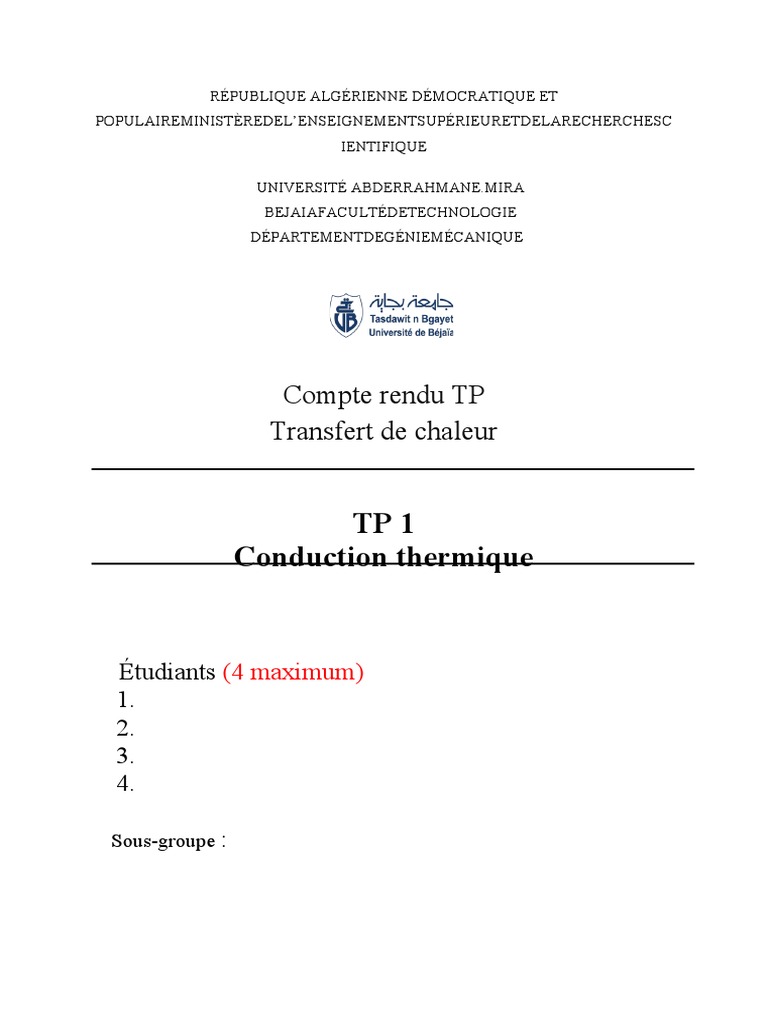 Compte Rendu TP TC | PDF