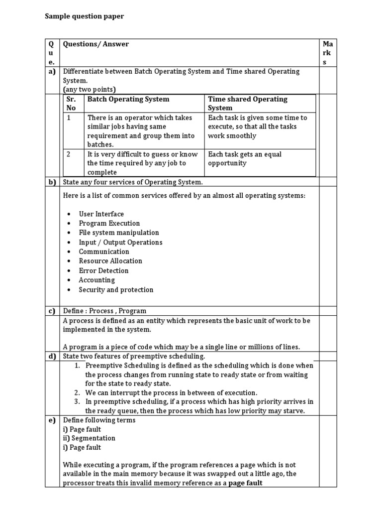 Sample Question Solved | PDF