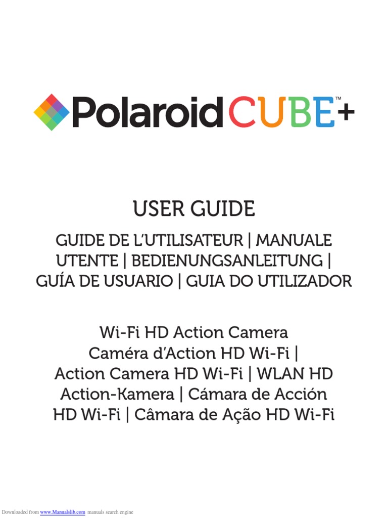 Polaroid Cube + | PDF