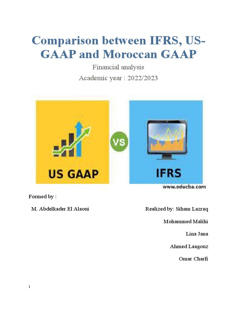 Essay USA GAAP IFS MOROCAN GAAP | PDF | International Financial ...
