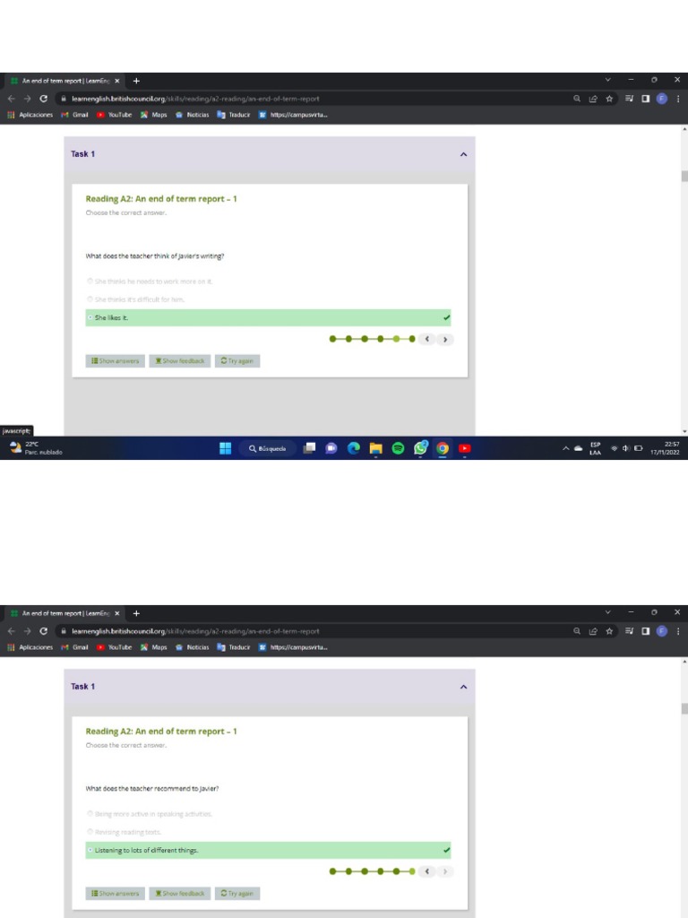 An End of Term Report | PDF