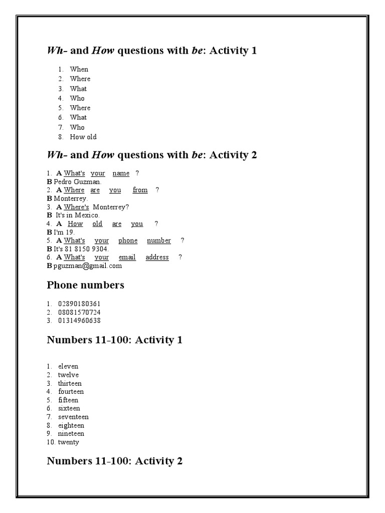 English - File - 4th - Edition - Beginner - Answer - Key - 2B That's My ...