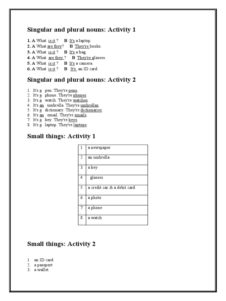 English - File - 4th - Edition - Beginner - Answer - Key - 3A Where Are ...