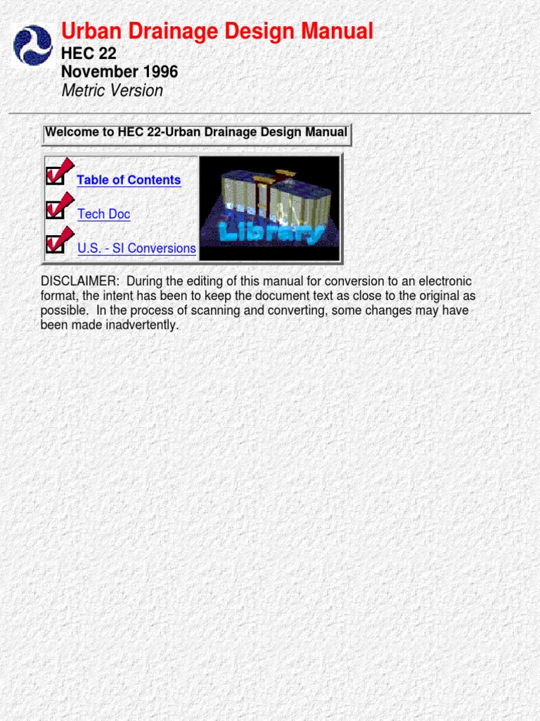 Manual HEC-HMS Urban | PDF | Drainage Basin | Flood