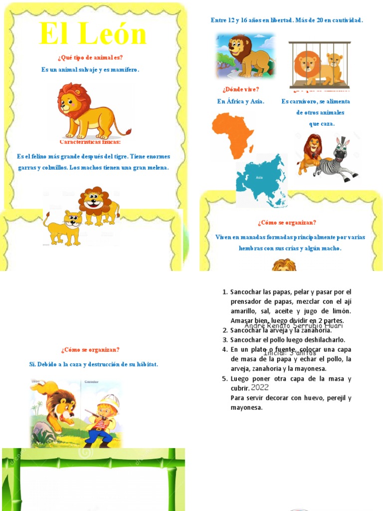 Diptico León | PDF | León