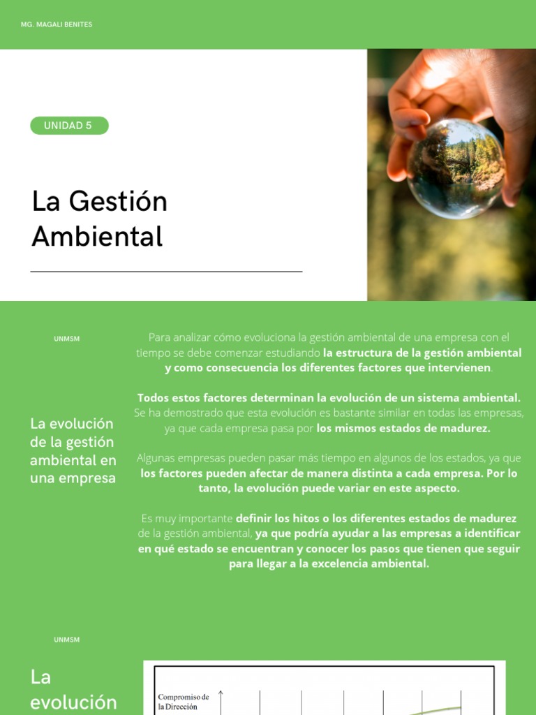 Clase 5 La Gestión Ambiental Pdf