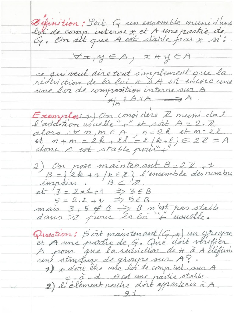 Cours P2 | PDF