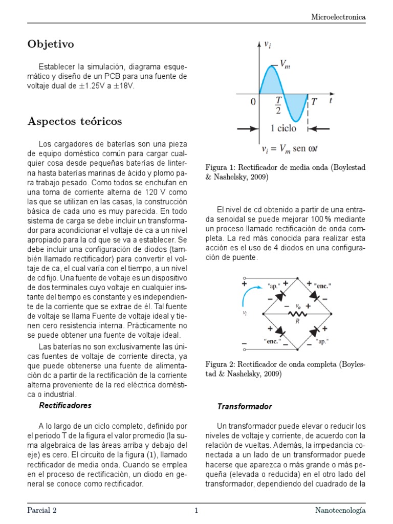 Fuente Dual | PDF | Rectificador | Transformador
