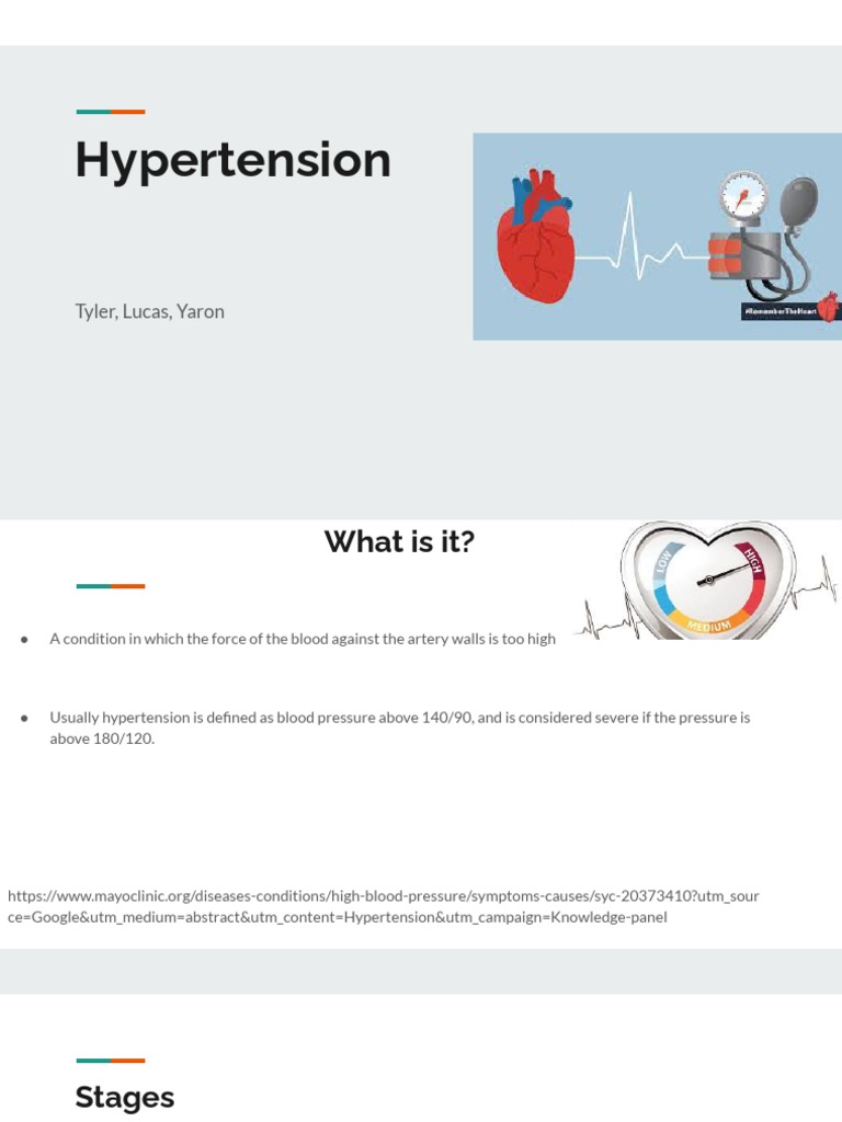 Hypertension | PDF | Blood Pressure | Hypertension