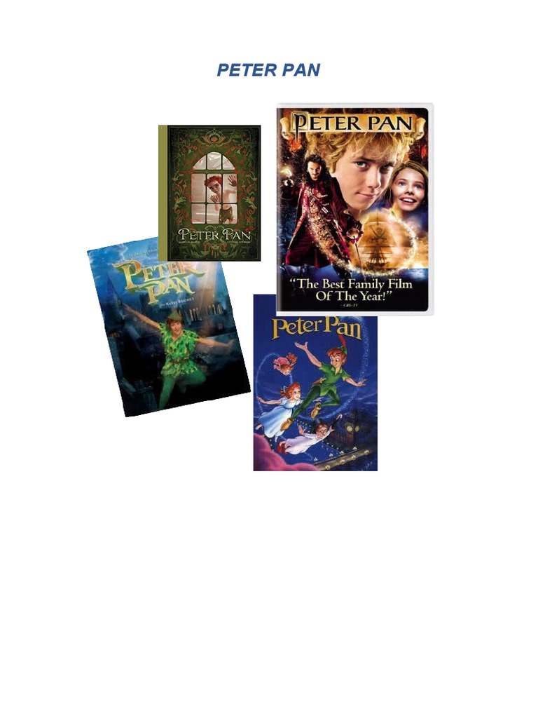 Historia y personajes de Peter Pan | PDF | Peter Pan | Neverland