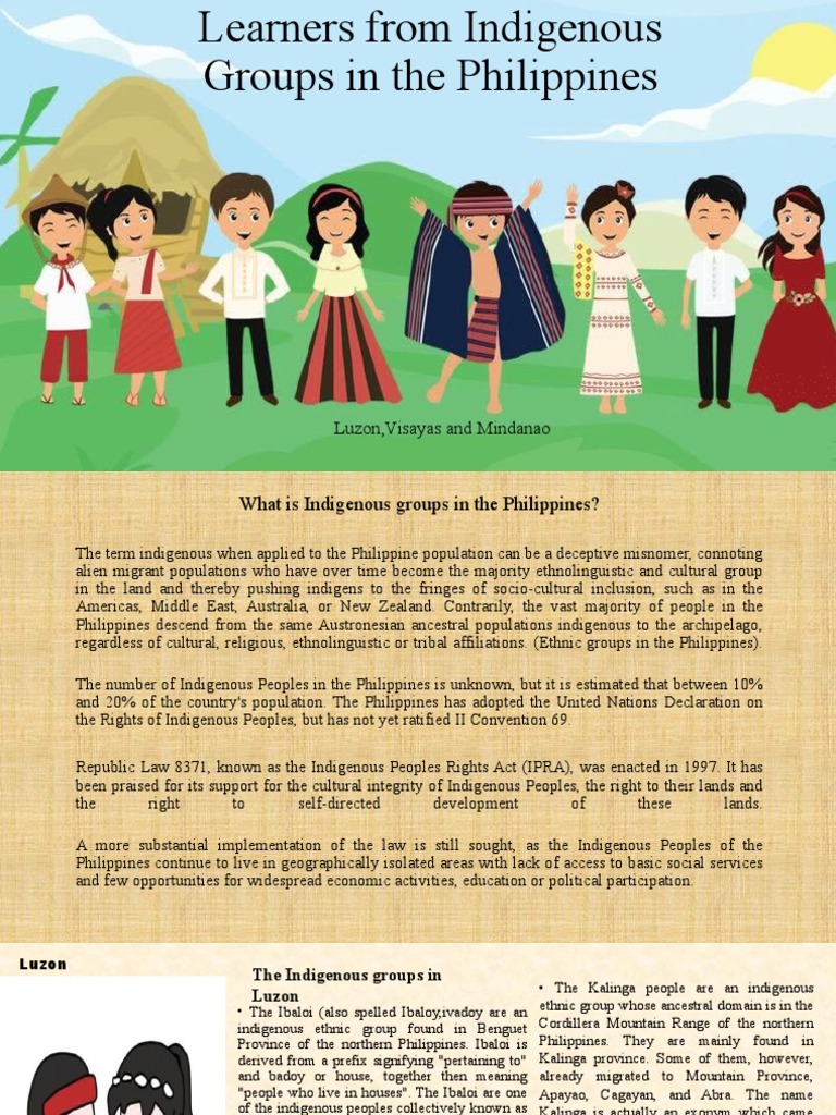 Indigenous Learners in the Philippines | PDF | Philippines | Ethnic Groups