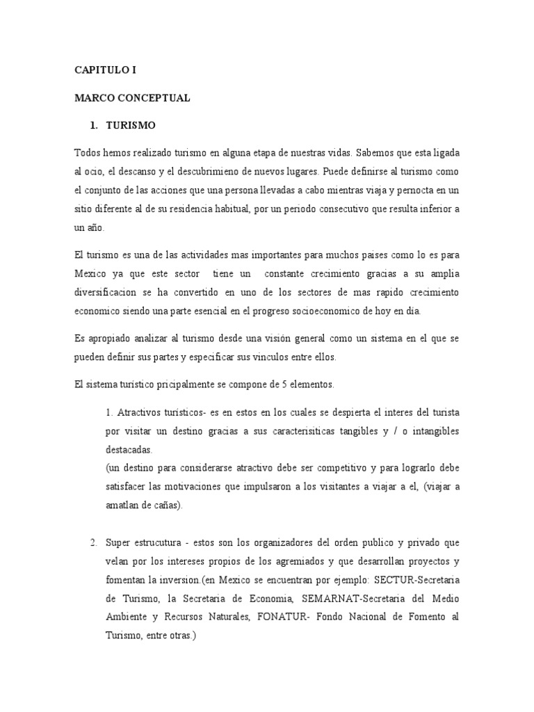 Capitulo I Protocolo Otra Informacion | PDF | Turismo