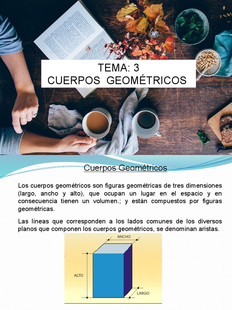 3 - TEMA 3 Cuerpos Geometricos | PDF | Ciencia y matemáticas