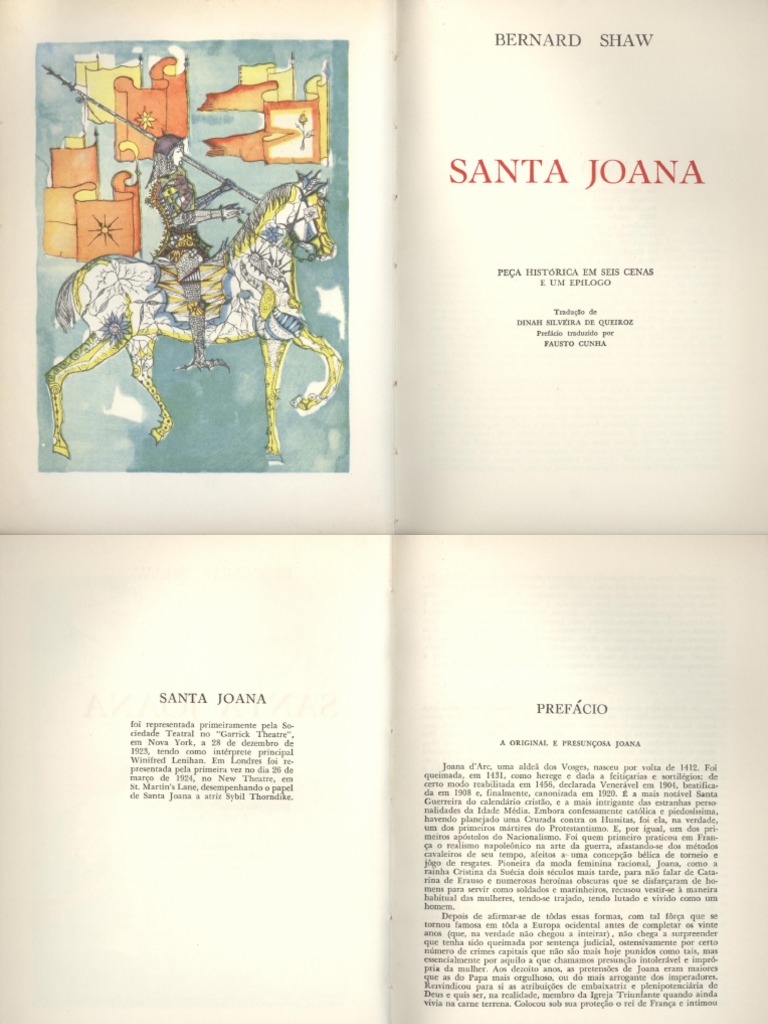 Bernard Shaw - Santa Joana | PDF