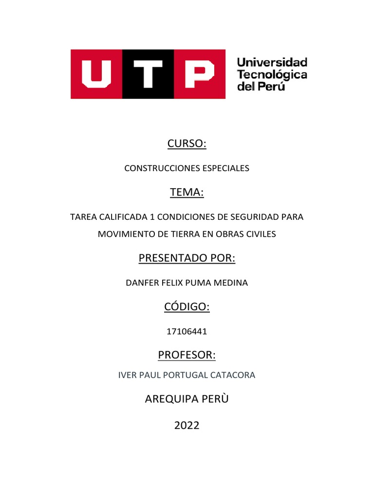 Medidas de Seguridad en Excavaciones | PDF | Fundación (Ingeniería)