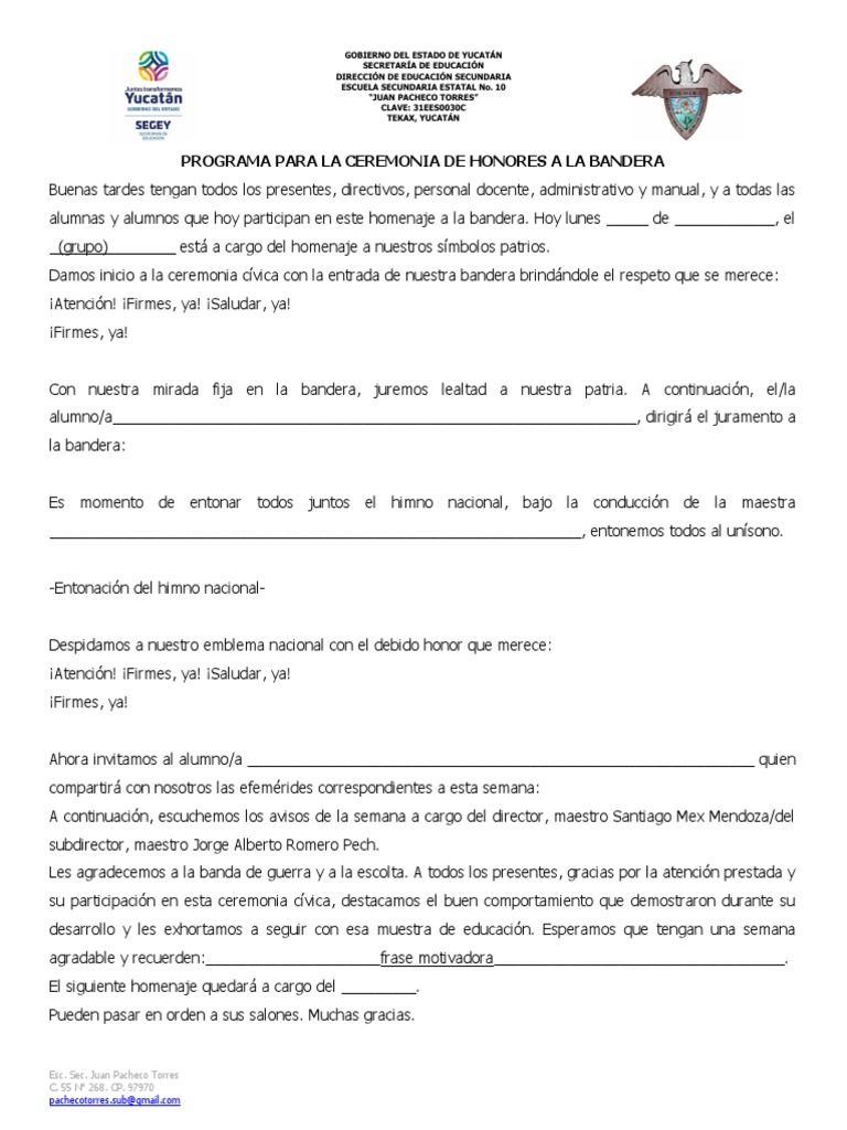 Formato Homenaje | PDF