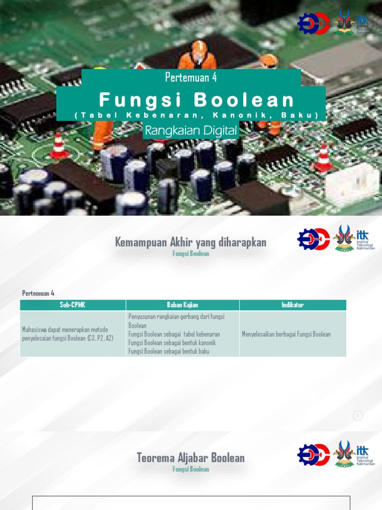 ALjabar Boolean | PDF