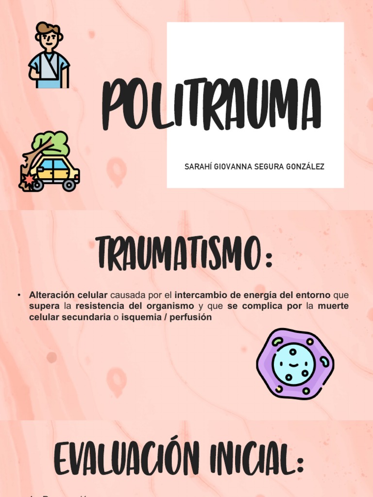Politrauma - 1 | PDF | Lesión | Reanimación cardiopulmonar