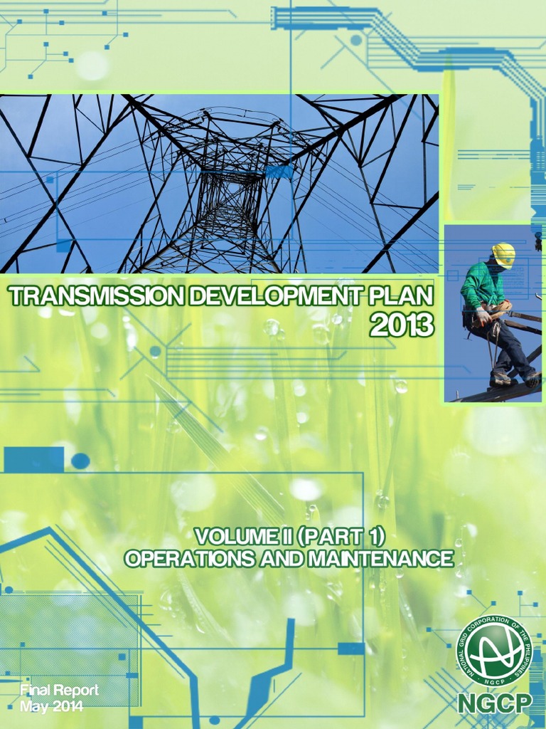 Transmission Development Plan NGCP | PDF | Electric Power Transmission | Electrical Substation