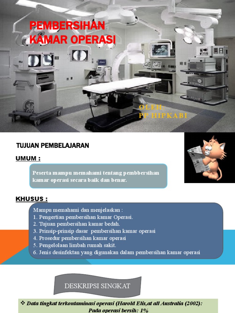 1 PEMBERSIHAN KAMAR OPERASI Dan PRINSIP TEKNIK STERIL Rev Jan 19 | PDF | Griya & Taman ...