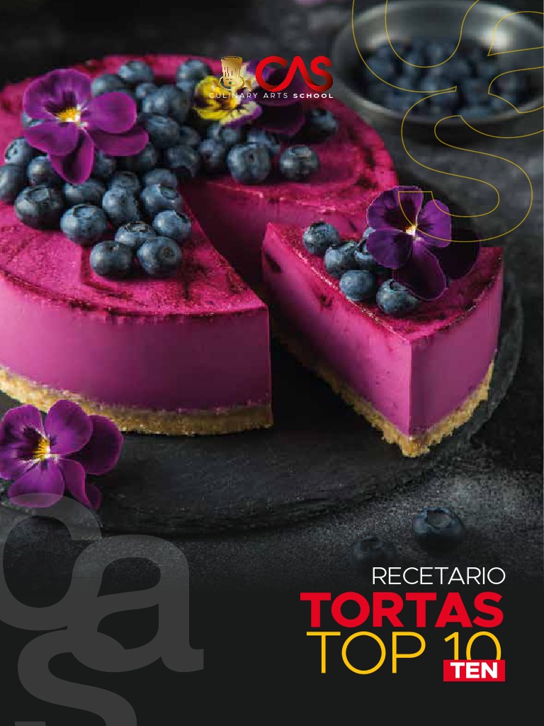 Recetario Tortas | PDF | Caramelo | Crema