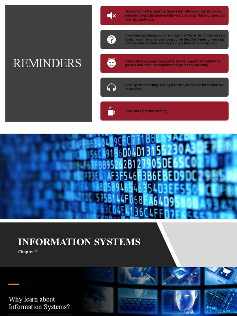 PRESENTATION SYSTEMS THINKING CHAPTER 2 - Information Systems | PDF ...